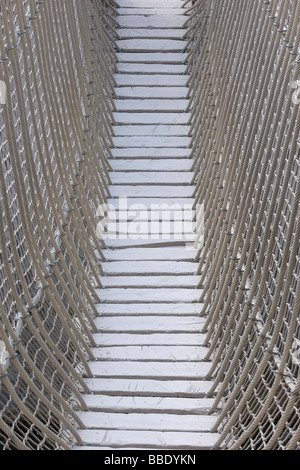 Narrow Plank Bridge Stock Photo - Alamy