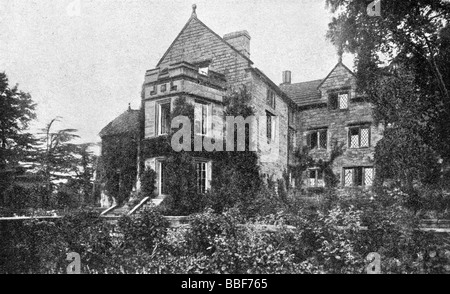 The home of Florence Nightingale, Lea Hurst, Derbyshire, England, seen ...