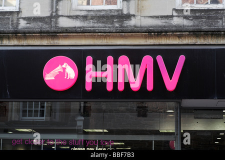 Hmv music video store shop Trafford centre UK United Kingdom England ...