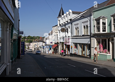 High Street, Chepstow, Monmouthshire, Wales, United Kingdom Stock Photo ...