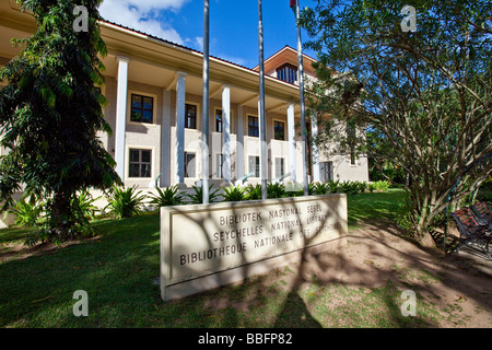 National Library of the Seychelles, Francis Rachel Street, capital city ...