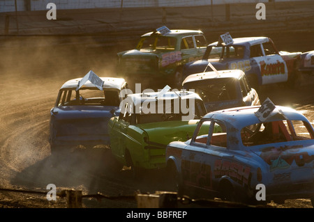 classic car ready for banger racing Stock Photo: 24319080 - Alamy