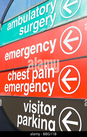 H hospital sign Stock Photo - Alamy