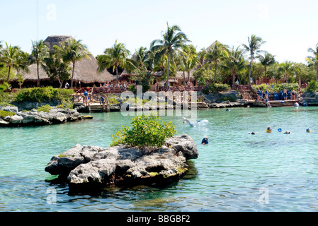 Xel-Ha amusement park on the Riviera Maya in Tulum, Quintana Roo ...
