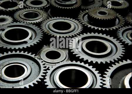 Interlocking gear cogs Stock Photo: 24335006 - Alamy
