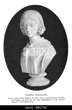 Bust / statue / sculpture of Florence Nightingale, by Sir John Steell ...