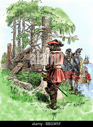 The Lost Colony of Roanoke, Roanoke Island, North Carolina, where 115 ...