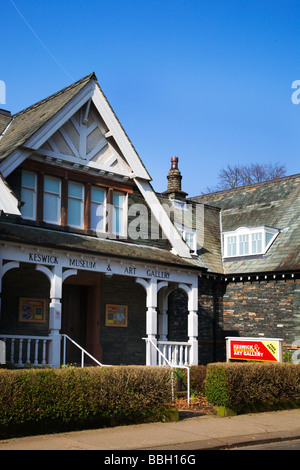 keswick museum and art gallery keswick lake district, cumbria, england ...