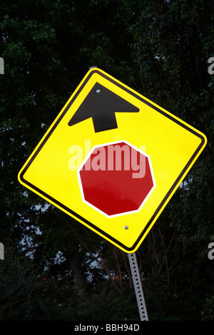 Red Head Road and stop signs in Flat Rock, Newfoundland & Labrador ...