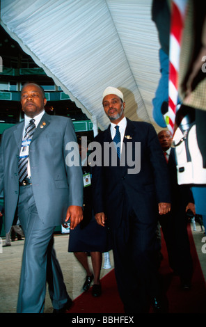 The launch of the African Union at the Absa Stadium in Durban South ...