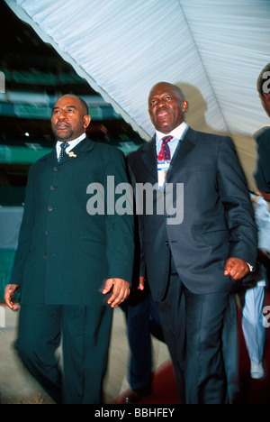 The launch of the African Union at the Absa Stadium in Durban South ...