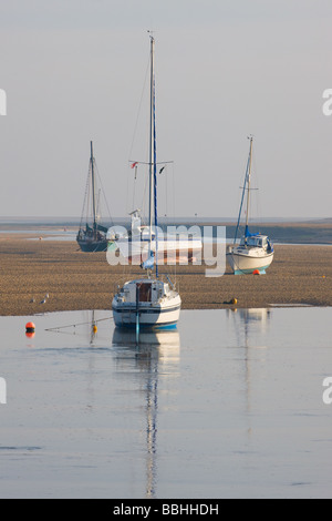 Low water of the incoming tide showing the beautiful green tones and ...
