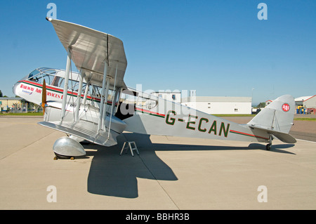 200 HP De Havilland Gipsy Queen 3 Engine mounted on a de Havilland DH ...