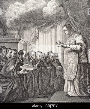 Vow of the first Companions of St Ignatius in the Church of Montmatre ...