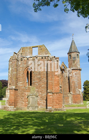 The ruined 13th century Fortrose Cathedral on the Black Isle, Ross ...