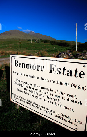 The Scottish Mountain Munro Ben More from the Auchessan Estate in Glen ...