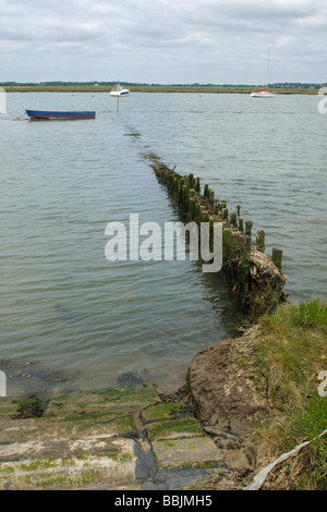 Strood Channel at West Mersea Stock Photo - Alamy