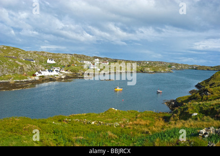Isle of Scalpay near Harris in the Outer Hebrides Scotland Stock Photo ...