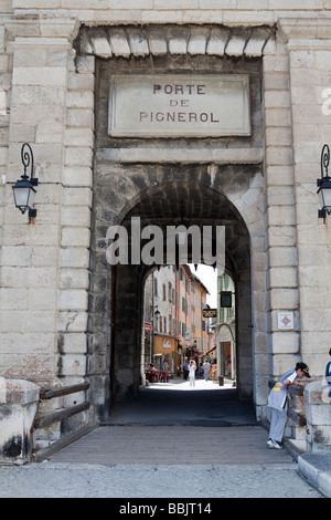 Fortress of Pignerol Stock Photo - Alamy