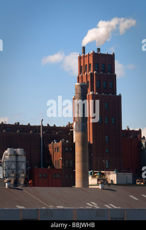 Papiers Stadacona paper mill in Quebec city is pictured in this aerial ...