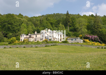 Brantwood house the home of John Ruskin art critic on Coniston water in ...
