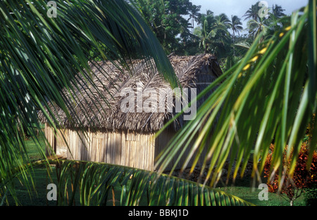 house in tamarua mangaia cook islands Stock Photo - Alamy