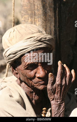 Old Ethiopian man Stock Photo - Alamy