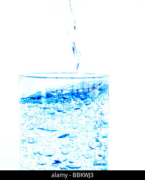 Glass of water ,studio photo Stock Photo - Alamy