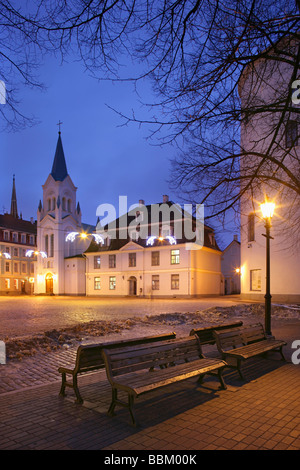 Our Lady of Sorrows church and Riga Castle (Rīgas pils), Pils iela ...