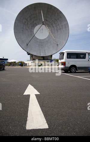 Goonhilly Downs satellite earth station,Cornwall, 1960's Stock Photo ...