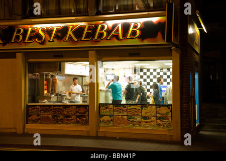Kebab Shop Interior Stock Photo: 55785865 - Alamy