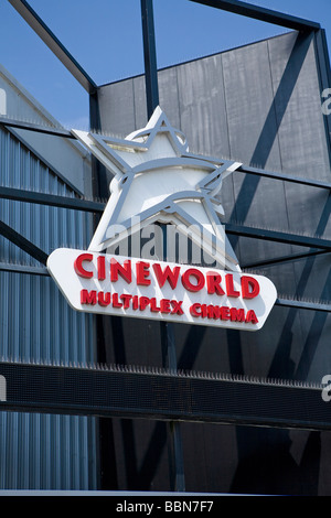 Cineworld Multiplex Cinema in Chichester, West Sussex, UK Stock Photo ...