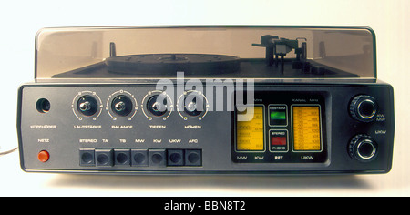 broadcast, radio, radio sets, stereo set REMA adagio 830, made by REMA ...