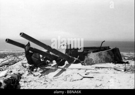 Second World War: Eastern Front. Siege of Sevastopol, 7th June-4th ...