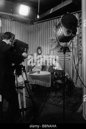 broadcast, television, studios, recording a show, Nordwestdeutscher ...