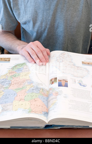 Young Male Study Abroad Concept with Bag, Books and headphone gives ...