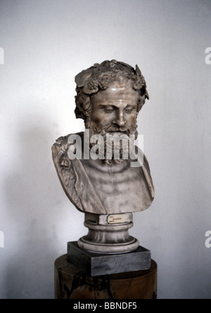 Dionysus and the satyr Stock Photo - Alamy