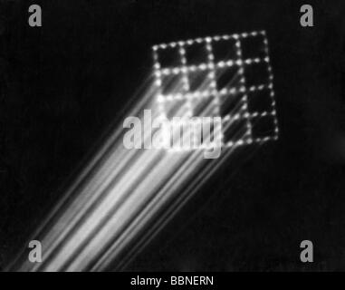 World War 2 searchlight Stock Photo - Alamy