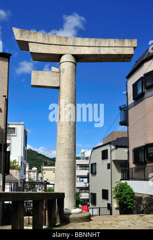 Nagasaki One-Legged Torii Stock Photo - Alamy