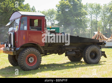 Classic timber lorry at a steam rally Stock Photo - Alamy