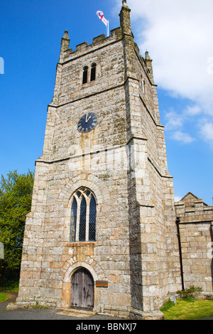 Church of Holy Trinity, Drewsteignton Stock Photo - Alamy