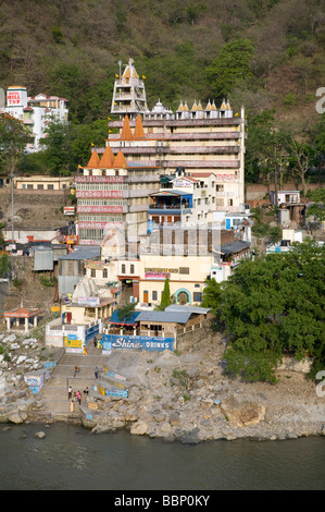 Temple, Swarg Ashram, Rishikesh, Uttarakhand, India Stock Photo - Alamy
