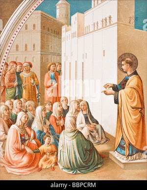 ST Stephen - Fra Angelico Stock Photo - Alamy