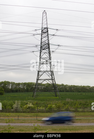 Rayleigh sub power station part of the National Grid in Essex U K Stock ...