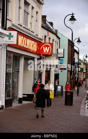 Woolworths store after closure in Penrith Cumbria Stock Photo - Alamy