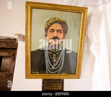 Bhatti Rajput Ruler Portrait Inside The Museum Jaisalmer Fort Rajasthan ...