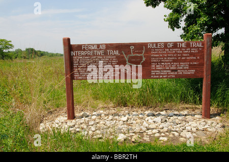 Fermilab tall grass prairie Fox River Valley in Batavia northern ...