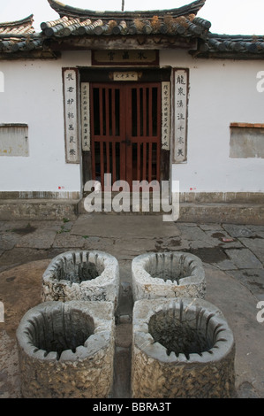 An ancient well in Jianshui old town, in Yunnan Province, China Stock ...