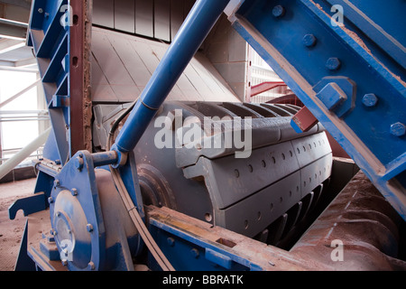 CEMEX limestone quarry with crushing plant Taffs Well Cardiff Wales UK ...