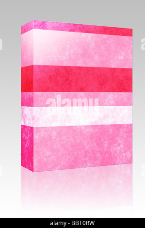 Software package box Grungy rough texture with geometric line patterns ...